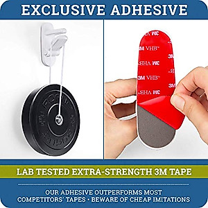 Improved Childproof Door Lever Lock (6 Pack) Prevents Toddlers from Opening Doors. Easy One Hand Operation for Adults. Durable ABS with 3M Adhesive Backing. Simple Install (White, 6-Pack)