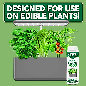 Liquid Plant Food for use in AeroGarden, IDOO and Hydroponic Growing Systems, Liquid Fertilizer 8 oz (250mL)