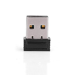 Mini Wireless Numeric Keypad, 2.4GHz Wireless 18-Key Silent Financial Accounting Number Pad, for Laptop, Notebook, PC, Desktop (Black)