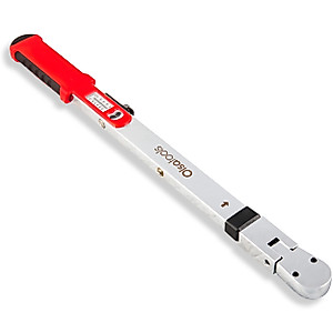Olsa Tools Digital Torque Wrench, 1/2-Inch Drive (12.5-250 ft-lb Torque Range) | ±1% CW and ±2% CCW Torque Accuracy | Premium Ratcheting Adjustable Torque Wrench | Professional Grade