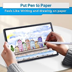 ZOEGAA Paper Screen Protector Compatible with Galaxy Tab S6 Lite 10.4 inch 2024, Matte Samsung S6 Lite Screen Protector Anti-Glare Anti-Blue Light,for Write and Draw on Paper Compatible with S Pen