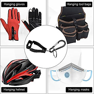 NANHONG 16 Pieces glove clips for work Glove Holder Clip, Construction Worker for Glasses Helmets Glove Grabber Clip
