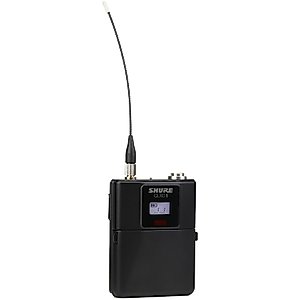 Shure QLXD1 Wireless Bodypack Transmitter (Receiver Sold Separately) - H50 Band