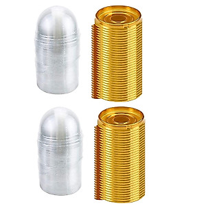 RAUVOLFIA 100 Pcs Mini Cupcake Container with Clear Dome, 2 Inch Transparent Plastic Muffins Cheese Pastry Dessert Mooncake Display Holder for Wedding Birthday Party