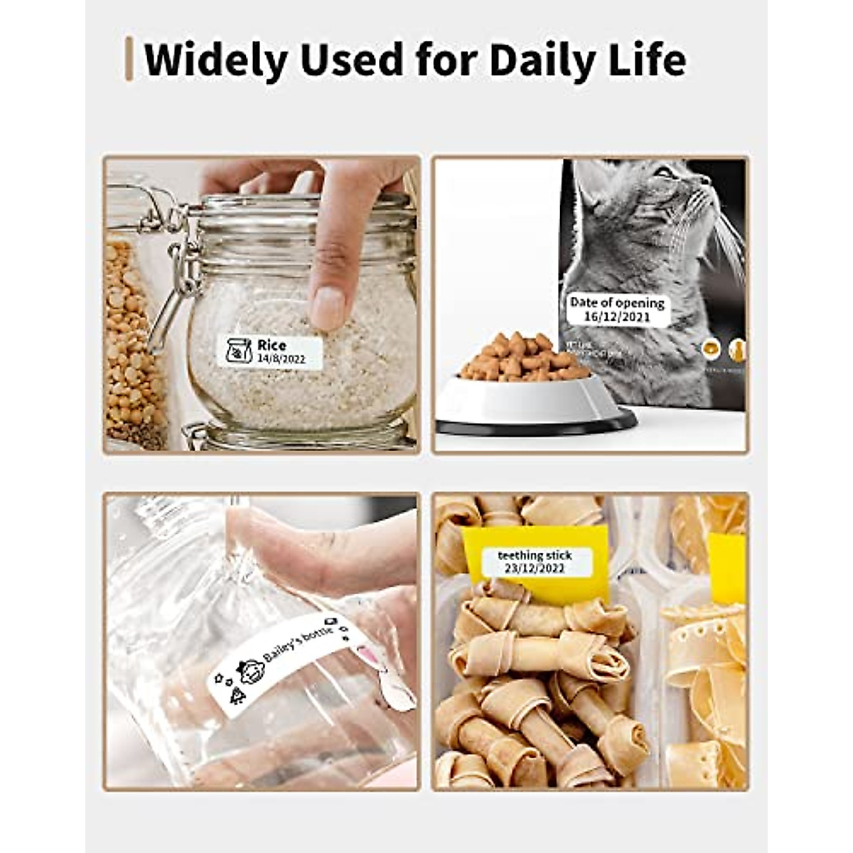 Phomemo Label Printer, D30 Mini Label Maker Machine with Tape, Phone Label Makers,Bluetooth Connection,Home Office School Organization,Gift for Men,Woman (USB Rechargeable)-Pink