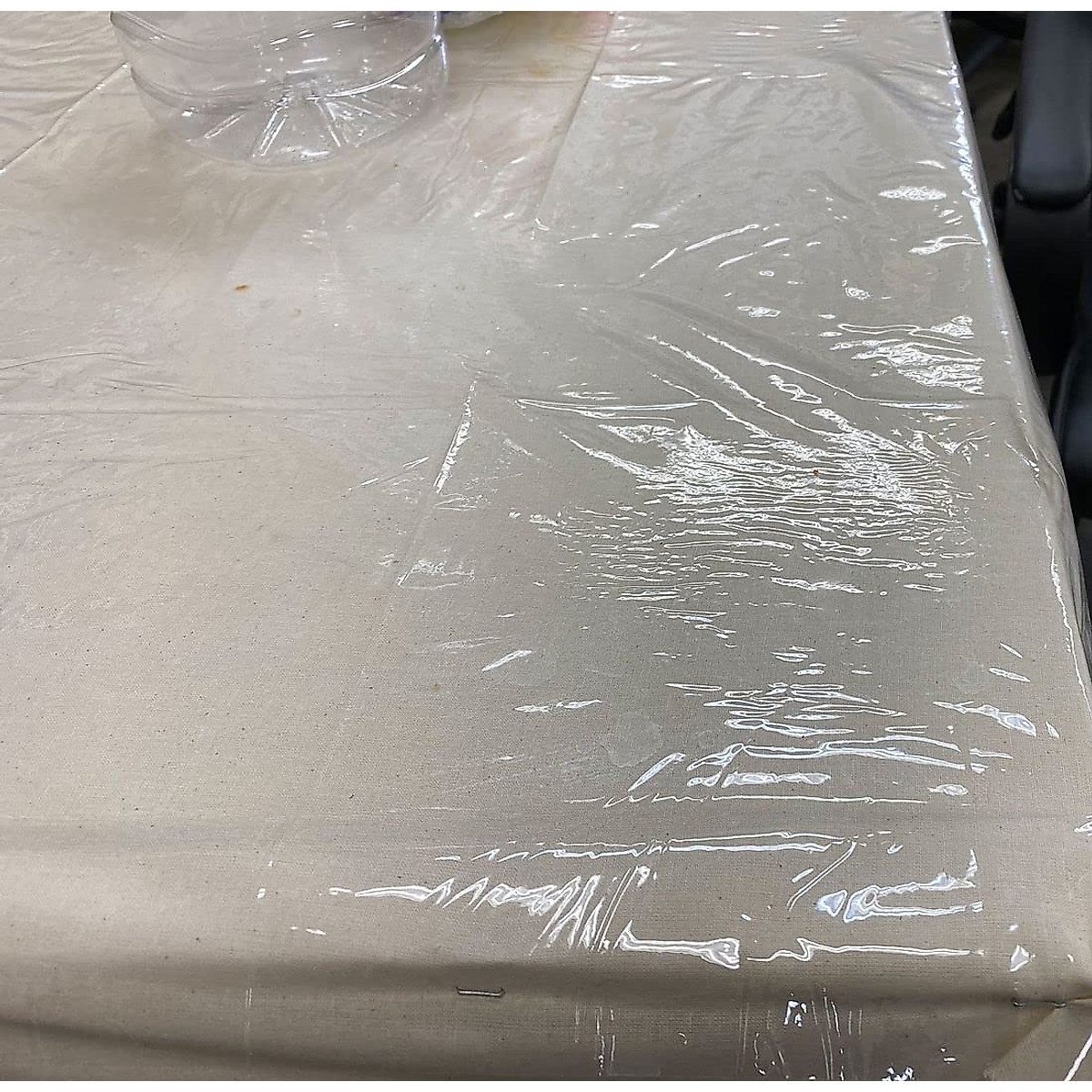 Mybecca Clear Marine Vinyl 54"- 16 Gauge Sold Folded by Separate Yard