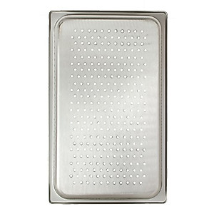 Chef's Supreme - 2.5" Full Size Stainless Perforated Steam Table Pan, Each