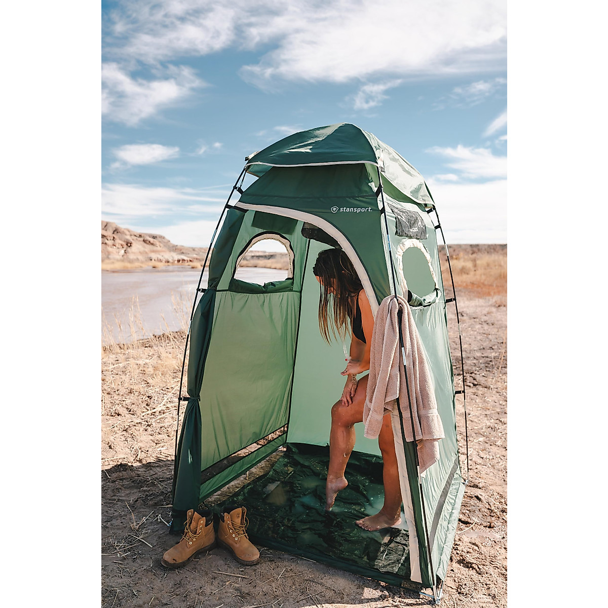 Stansport Deluxe Privacy Shelter (739)