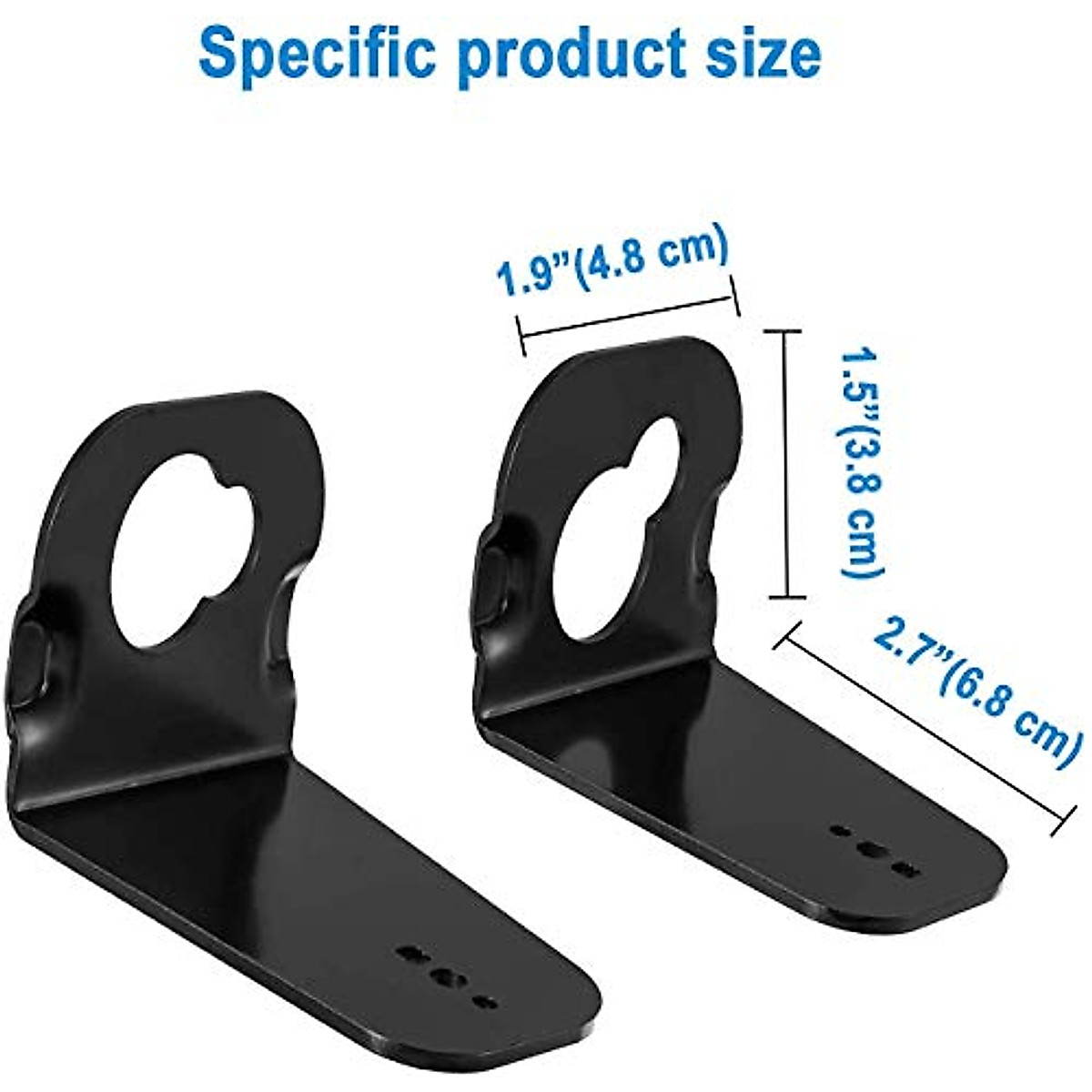 notiela Wall Mounting Bracket for Samsung Sound Bar HW-M450 HW-M550 HW-M430 HW-M360 HW-MM45 HW-K360 HW-K650 HW-K651 HW-K450 HW-KM36 HW-KM37 Soundbar Wall Mounts Kit