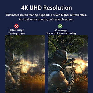 Pizucb 4K DisplayPort to HDMI Cable 6FT, High Speed Unidirectional DP to HDMI Adapter, 4K@30Hz, 2K@60Hz, 1080P Full HD Compatible with HP DELL Monitor Lenovo Projector HDTV