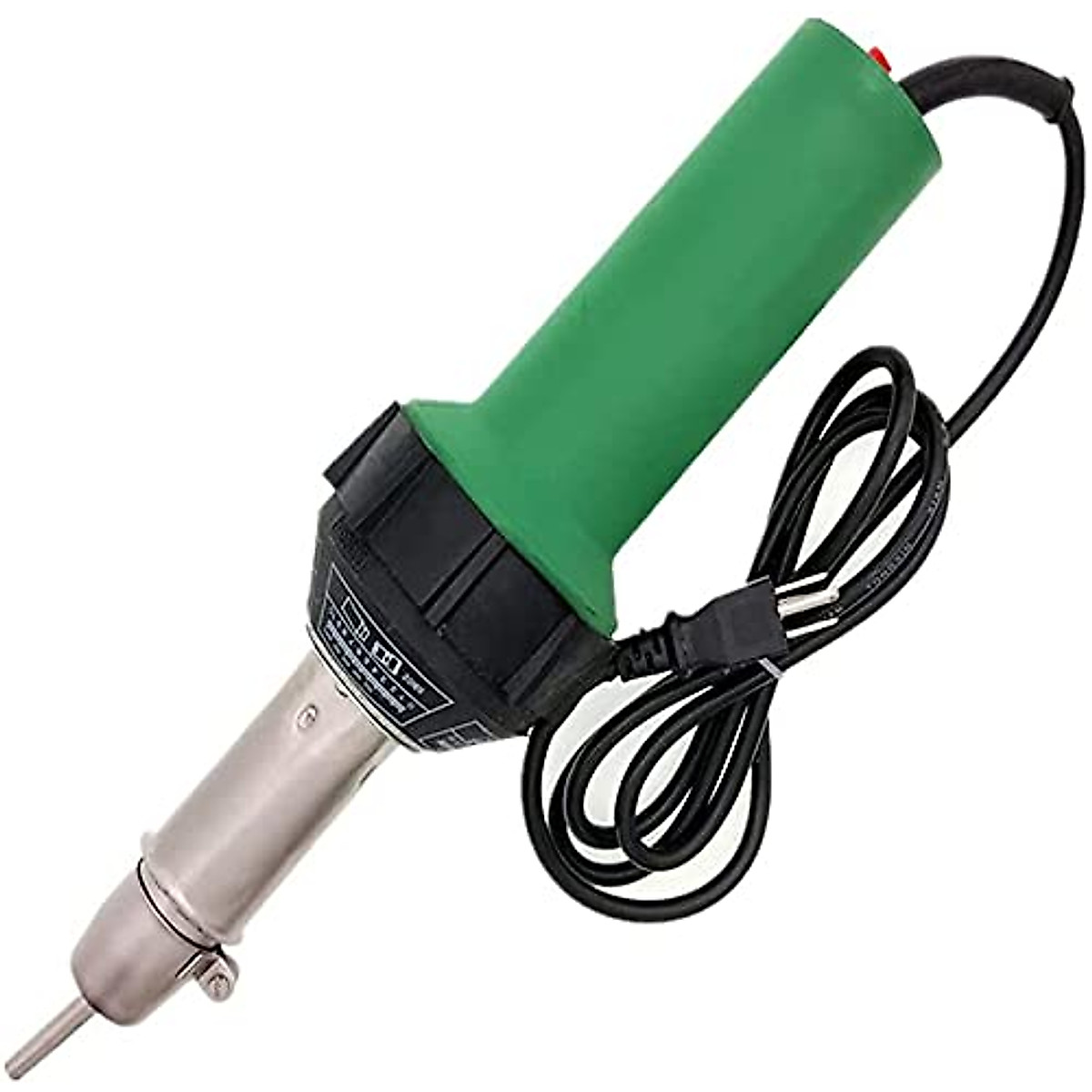 EGK-Tool Plastic Welder Gun Hot Air Plastic Welder Gun Kit Pvc Vinyl + Speed Nozzle Heat Element, 1600W