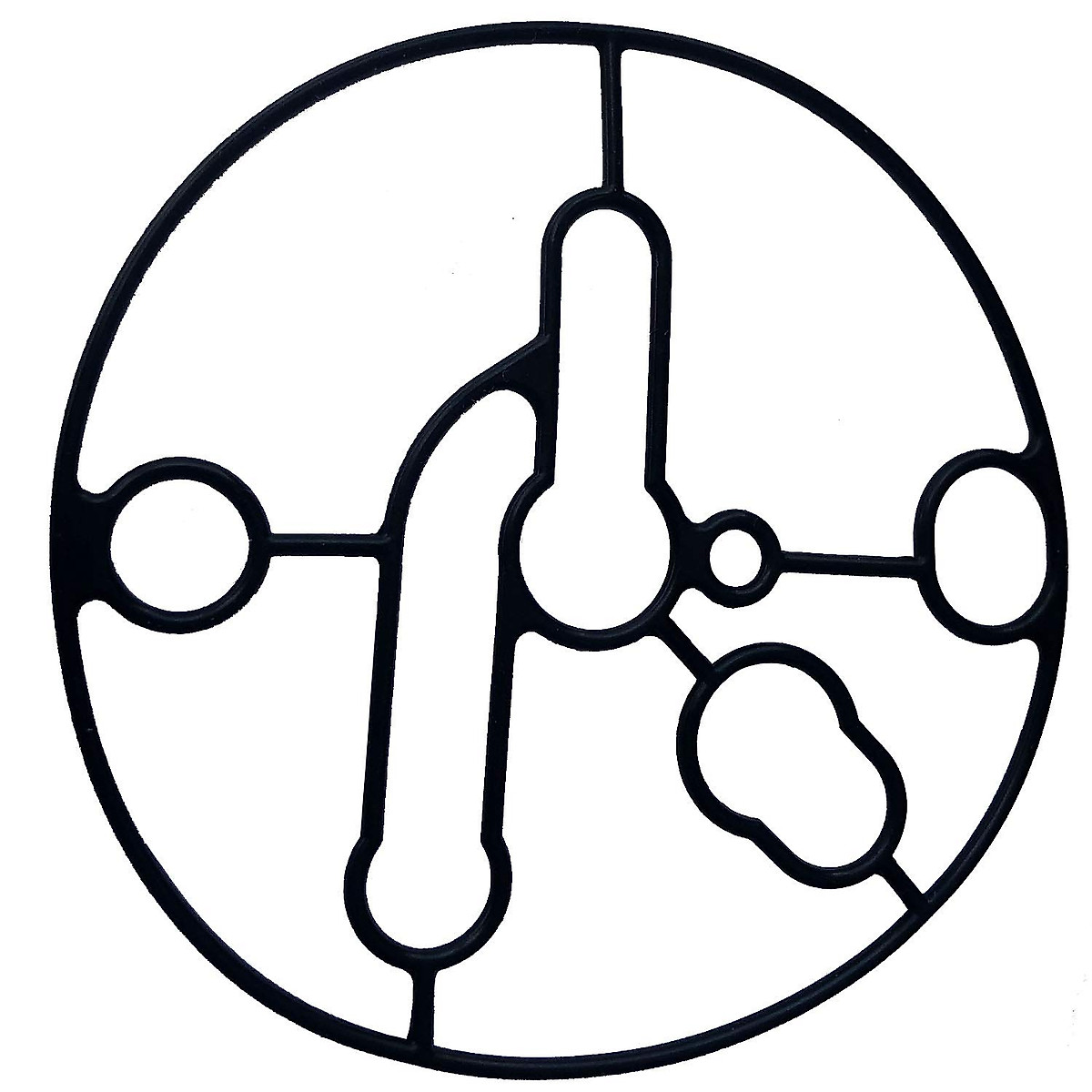 Pack of 8 Float Bowl Gasket for 695426 Nikki Carburetor Rebuild Kit Overhaul John Deere Troy-Bilt Toro Lawn Mower