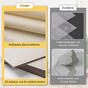 LOVSTORAGE Storage Boxes, 4 Pack Fabric Collapsible Storage Organizer Container with Handles, 12 inch Storage Cubes Bins Baskets for Shelves Home Nursery, Grey