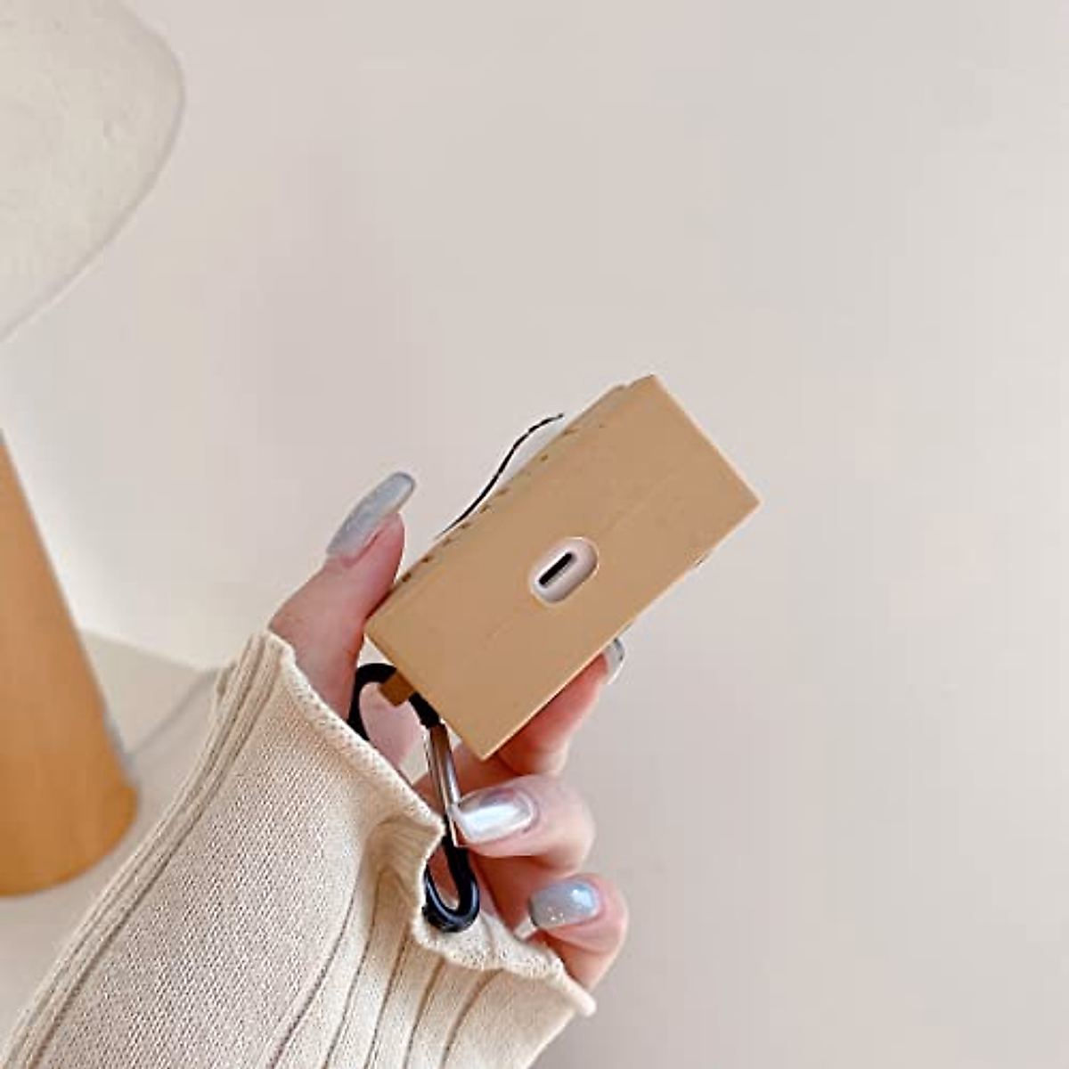 Ponnky for AirPod 3rd Generation Case Cute Trendy Unique for Air Pods 3 (2021) Cases Cover Hypebeast Funny Design 3D Shoe Fancy Fashion Soft Shockproof Silicone for Men Teens (350 White)