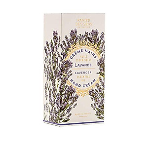 Panier des Sens Lavender Hand cream for dry cracked hands with Olive oil - Made in France 97% natural - 2.6floz/75ml