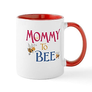CafePress Mommy To Bee Mug Ceramic Coffee Mug, Tea Cup 11 oz