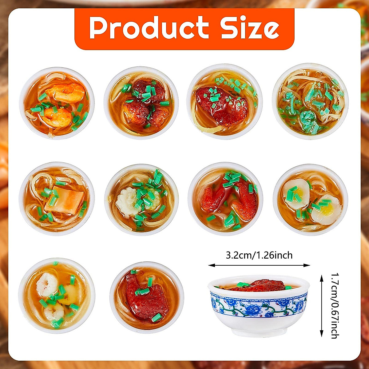 8 Pcs Cute Magnets Funny Fridge Magnets Anime Ramen Fridge Magnet 3D PVC Food Magnets Decorative for Kitchen Office Whiteboards Locker Photo Menu Board Home Map Decoration