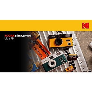 Kodak Ultra F9 Film Camera, 35mm, Black x Yellow