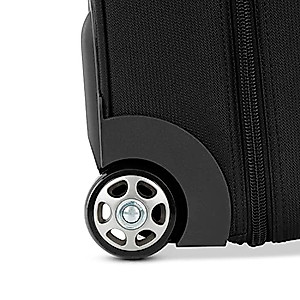Samsonite Ascella 3.0 Softside Expandable Luggage with Spinners, Black, 2W Garment Bag