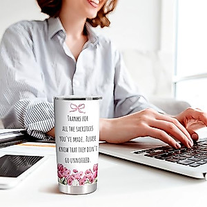WIPI Happy Mothers Day Gifts for Grandma Cup Tumbler, Gifts for Grandma Birthday Valentine Christmas and Holiday, Christian Tumblers for Women Mom Wife and Loved Ones, Mom Coffee Tumbler 20 Oz
