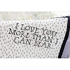 My Baby Sam 3 Piece Crib Bedding Set, Little Black Bear