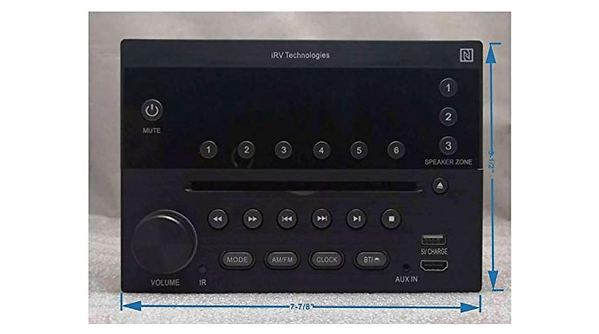 iRV Technology RV Stereo: Bluetooth, Surround Sound, Control