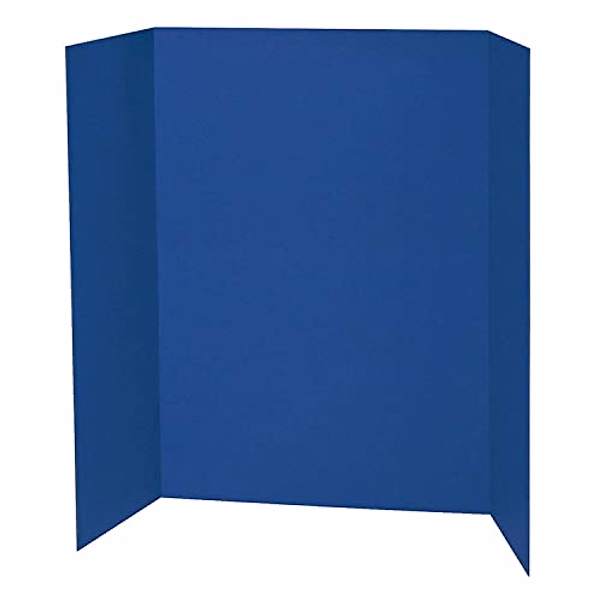 Spotlight 1 Ply Trifold Display Board, 48" Width x 36" Height, Blue