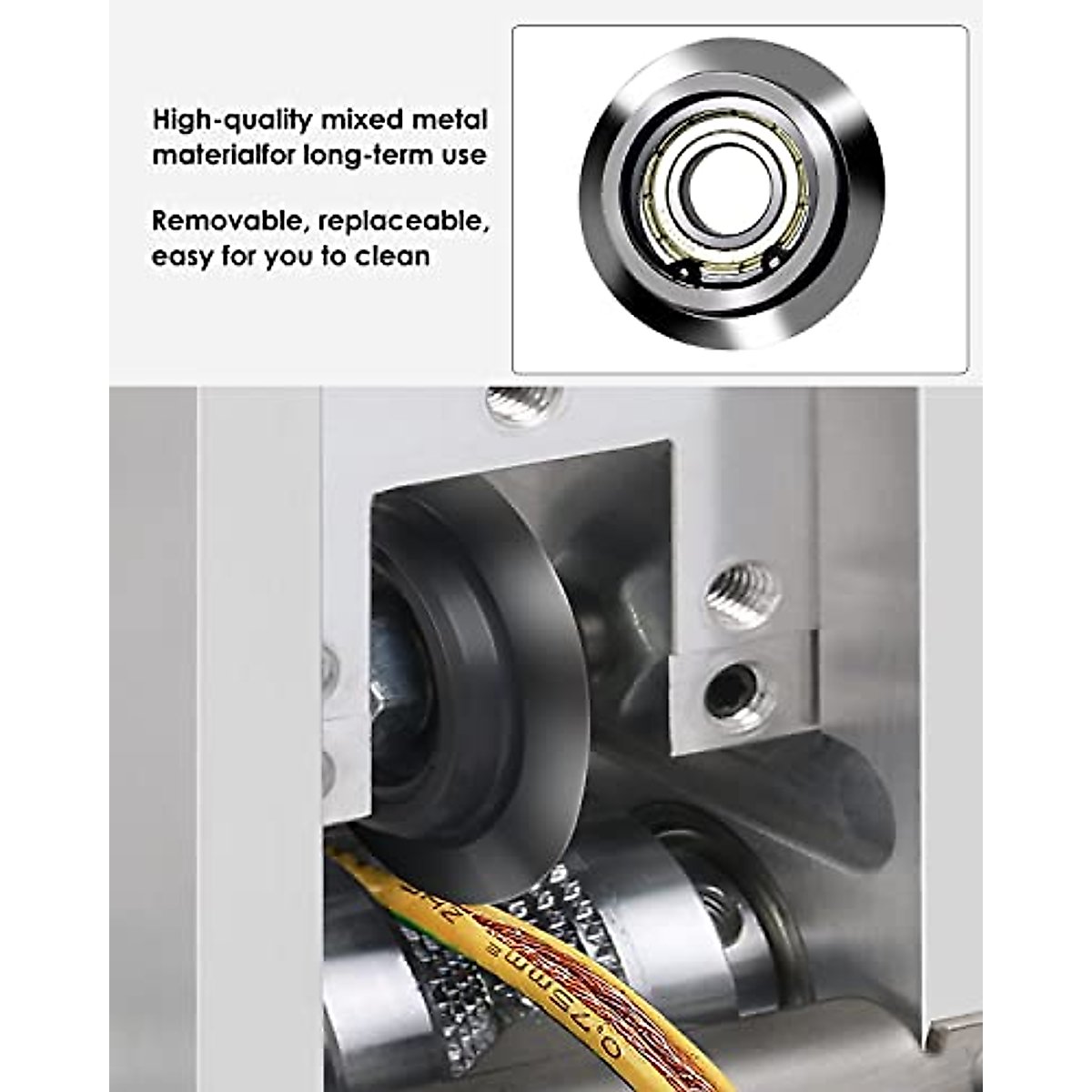 Dreacompy Wire Stripper Machine,Wire Stripper Tool For Stripping Scrap Copper Wire, Upgraded Wire Stripping Machine With Handle,#16 Gauge to 1.5 In Scrap Copper Wire And Romex,0.06-1.5 inch