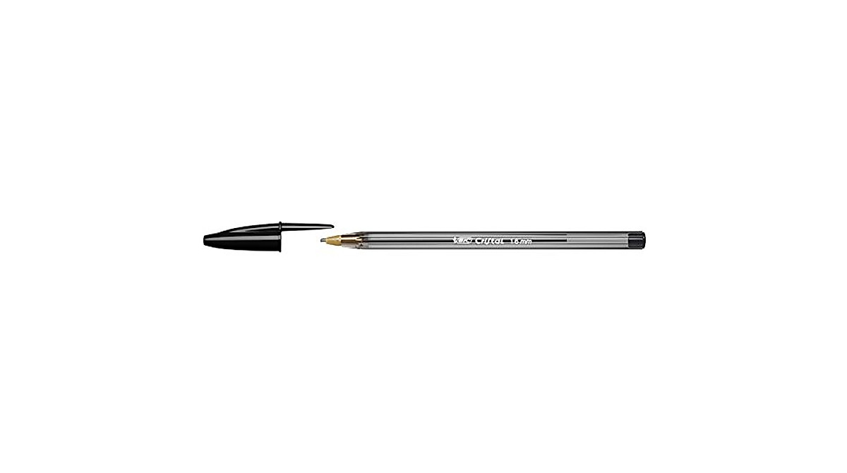 BIC Cristal Xtra Bold Black Pens | 1.6mm Bold Point