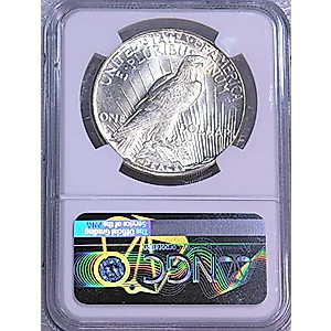 1922-S - PEACE DOLLAR - CHOICE UNCIRCULATED - SILVER DOLLAR