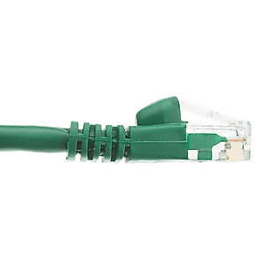 Cable Central LLC Cat 6 Ethernet Cable 100 Feet (10 Pack) High Speed Internet Patch Cord Cat 6 with RJ45 Connector - Green UTP Booted 100 Ft Computer Network Cable, Internet Cable, Cat 6 Cable