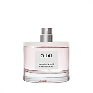 OUAI Melrose Place Eau de Parfum - Elegant Womens Perfume for Everyday Wear - Fresh Floral Scent has Notes of Champagne, Bergamot and Rose with Delicate Hints of Cedarwood and Lychee (1.7 Oz)