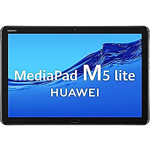 Huawei MediaPad M5 lite - 10.1 inch - WiFi Only - 3GB+32GB Quad Harman Kardon-Tuned Speakers- Space Gray