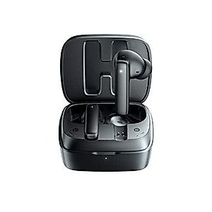 Hybrid Active Noise Cancelling Wireless Earbuds, in Ear Bluetooth 5.3 Stereo Earphones,MANKIW Wireless ANC Bluetooth Noise Cancelling Earbuds,HiFi Stereo Touch Control Earbuds for iPhone/Android-Black