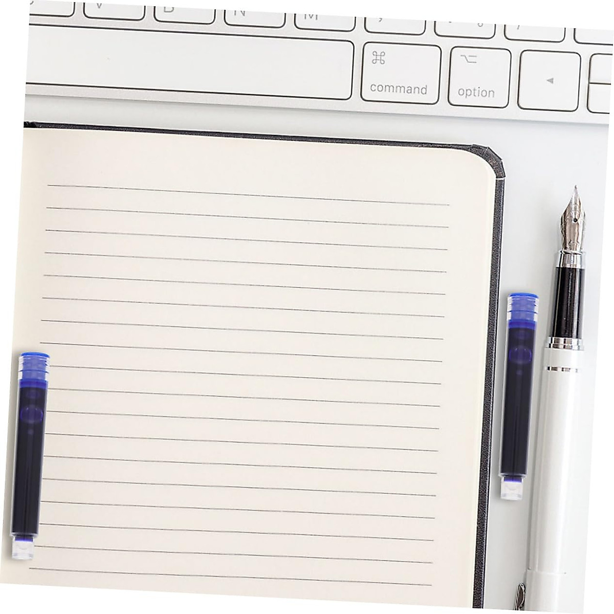 STOBOK 2 Sets 200pcs Black Ink Sac Erasable Pens Refill Refillable Fountain Pen Fountain Pen Ink Fountain Ink Pen Refills Cross Ink Fill Ink Universal Plastic Ink Gall Student