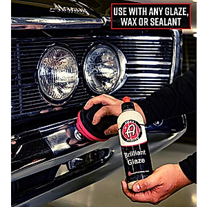 Adam's Red Hex Grip Applicator (for Brilliant Glaze)