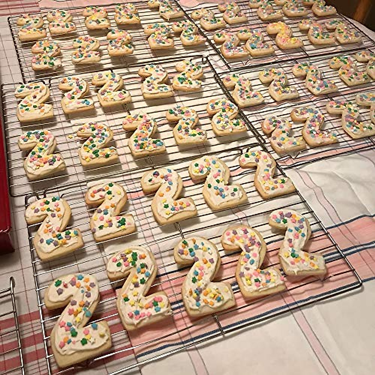 Large Number Two #2 Cookie Cutter, 4.25" Made in USA by Ann Clark