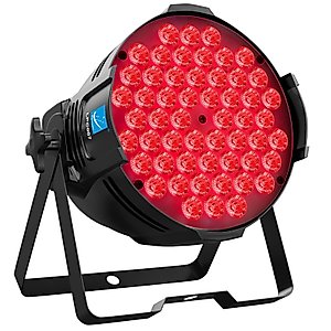 Big Dipper DJ Stage Lights Sound Activated DMX Multi-Color 54x3W RGB LED Par Lights for Concert, Parties, Band, Events, Wedding, Club, Church Stage Lighting (1 Pack)
