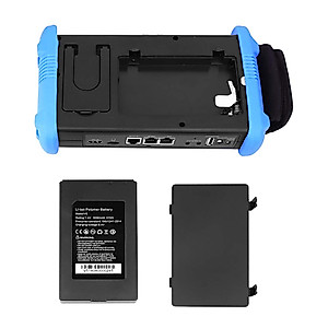 WSDCAM CCTV Camera Tester 7 inch IPS Touch Screen Monitor CCTV Tester with POE/4K H.265/HDMI Output/RJ45 TDR/Self-Installing APP/8G TF Card/Firmware Upgraded 9800-Plus