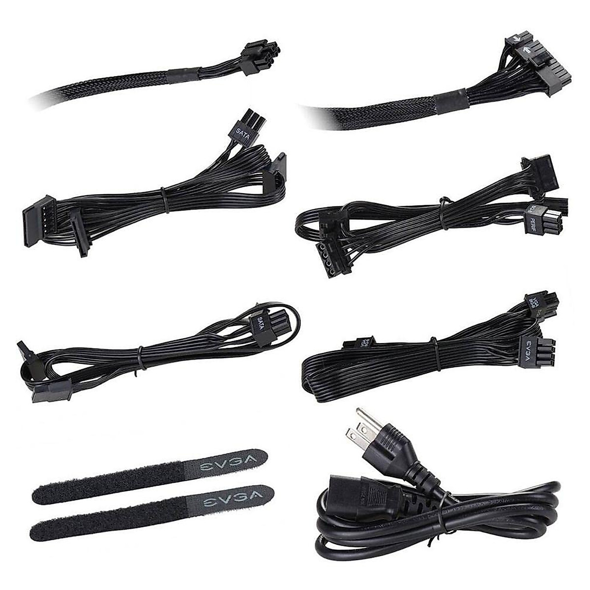 EVGA 110-BQ-0600-K1 600 BQ, 80+ Bronze 600W, Semi Modular, FDB Fan, 3 Year Warranty, Power Supply