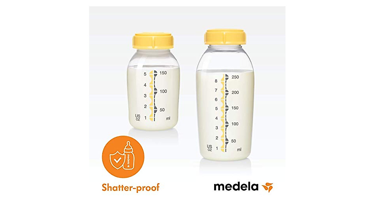 Medela Breast Milk Storage Bottles - Safe & Convenient