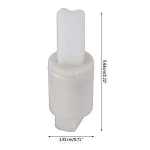 Haipink Slowly-Close Toilet Seat Buffer Pad Toilet Seat Dampener Toilet Seat Close Hinges Connectors For Gentle Lid Lowering Toilet Seat Buffer, clockwise