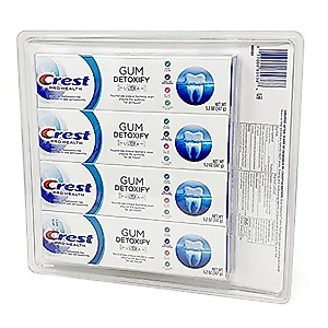 Crest Pro Health Ultra Gum Detoxify Toothpaste (4-Pack, 5.2 oz each)