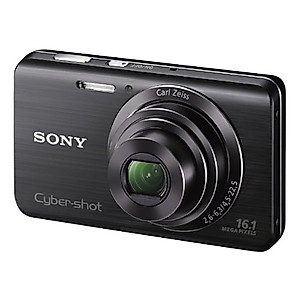 Sony Cyber-shot DSC-W650 16.1 MP Digital Camera with 5x Optical Zoom and 3.0-Inch LCD (Black) (2012 Model)