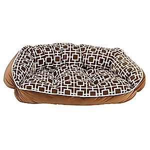 Bowsers Crescent Bed, Medium, Flax