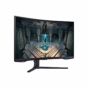 SAMSUNG 32" Odyssey G65B QHD 240Hz 1ms (GTG) HDR 600 Gaming Hub 1000R Curved Gaming Monitor,Black