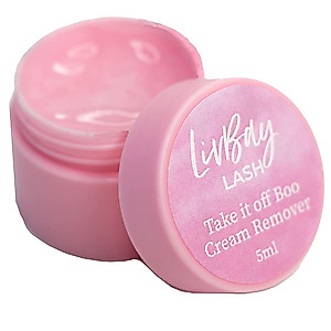 LivBay Lash - Lash Cream Remover | No Scent & Quick Eyelash Adhesive Removal and Dissolver for Sensitive Skin (Professional Use Only)