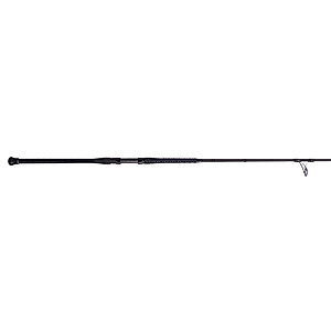 PENN Squadron III 8’ Surf Spinning Fishing Rod; 2-Piece, 12-20lb Line Rating, Medium Rod Power, Moderate Fast Action, 3/4-3 oz. Lure Rating, Titanium/Red/Gold