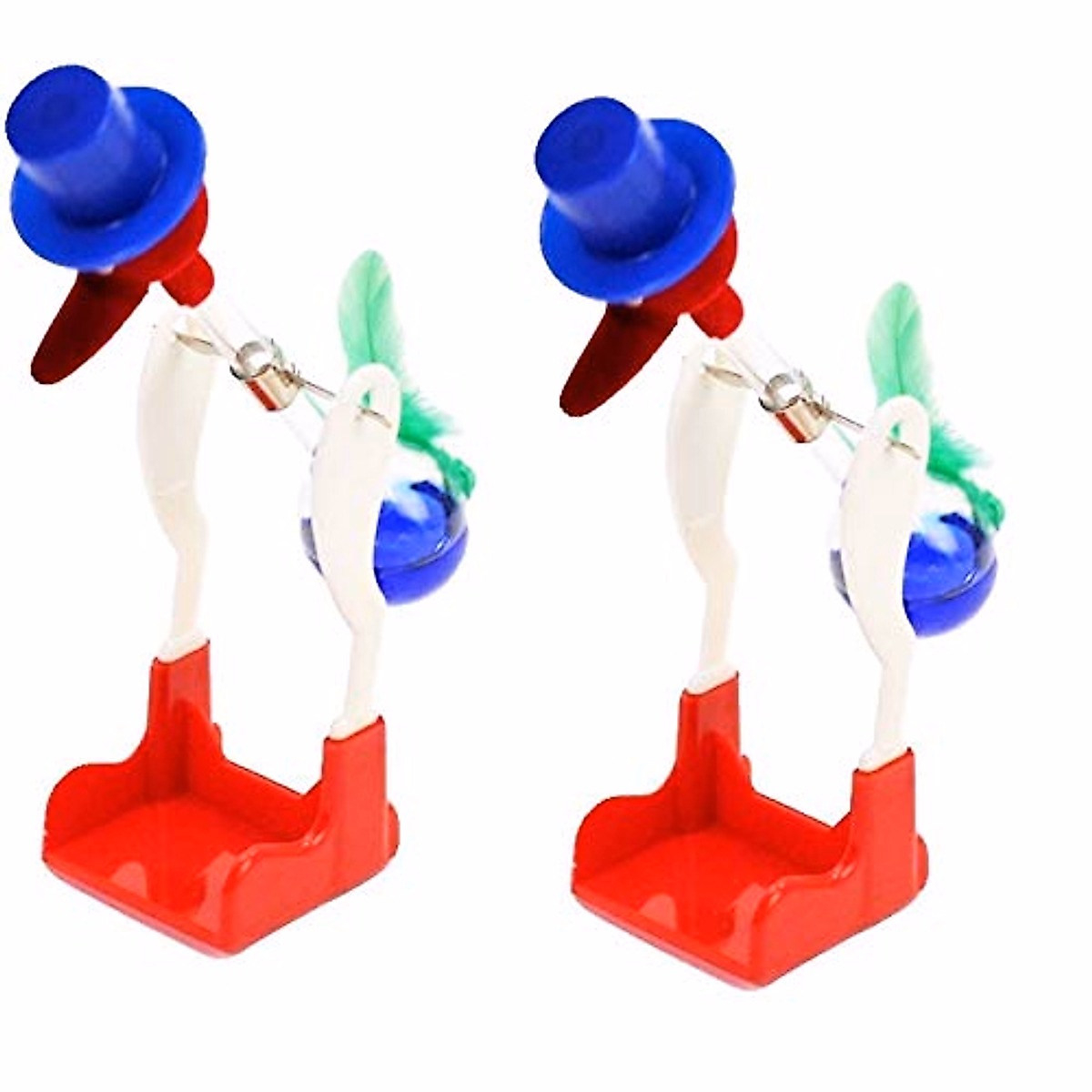 2 ct Thermodynamic Drinking Bird | Classic | Magic Motion | Drinking Bird (Blue)