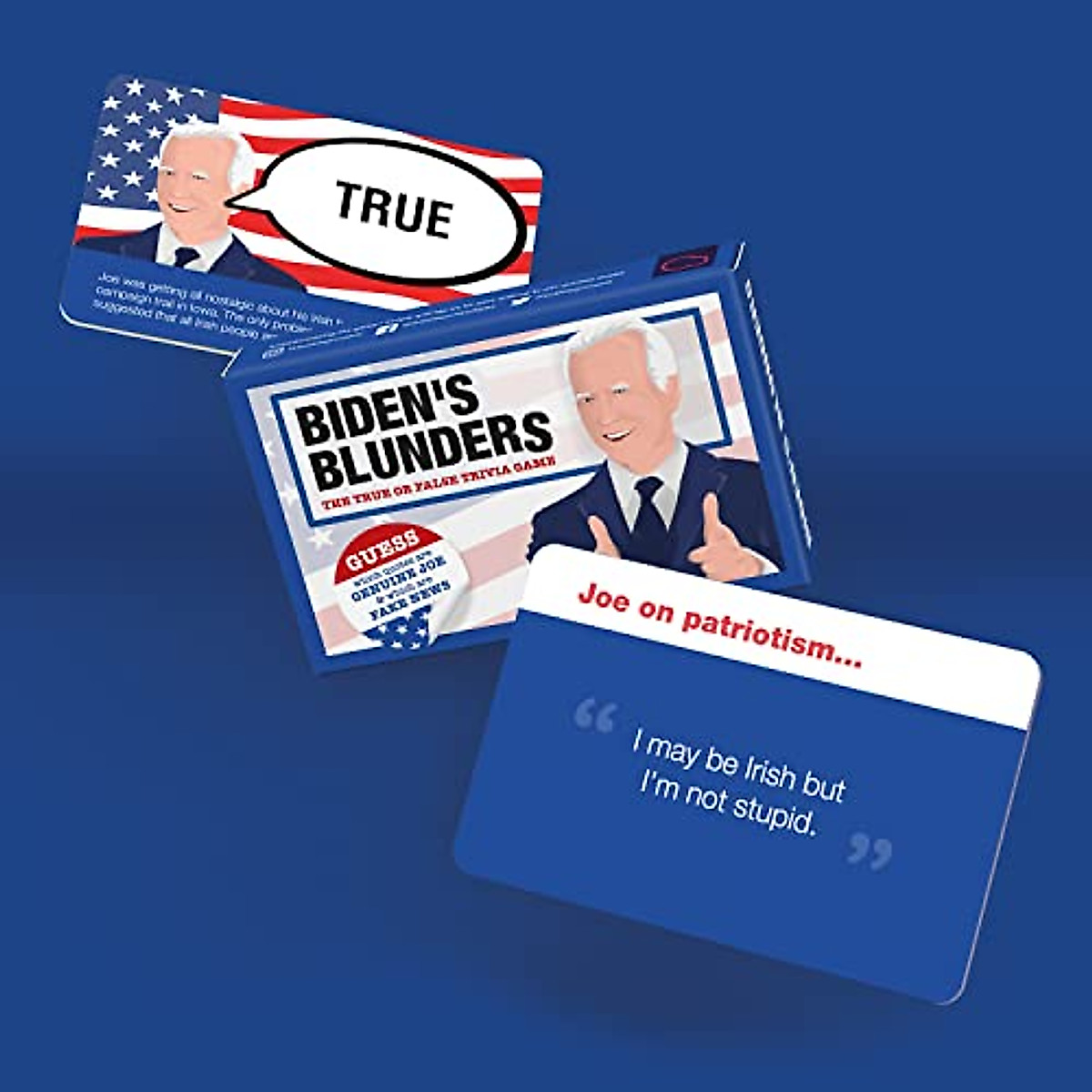 Bubblegum Stuff Biden's Blunders - The Card Game - Trivia Game - Family Games - Games for Family Games Night - Card Games for Adults and Teenagers